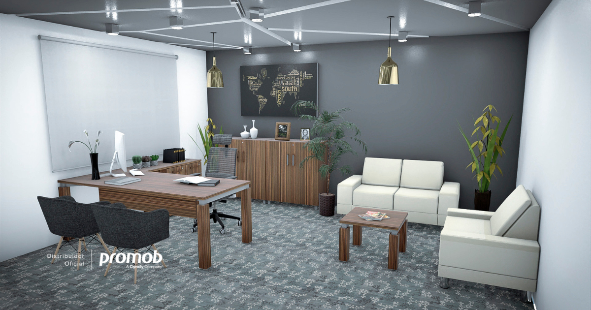 Renders de Oficinas - Promob